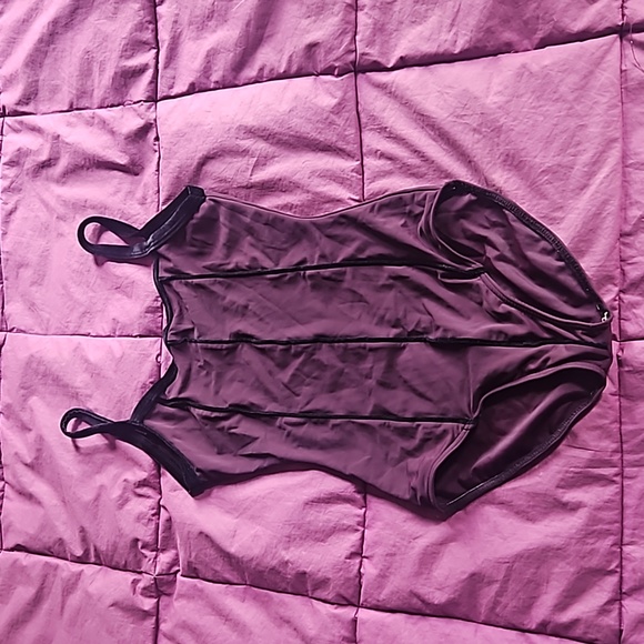 Eurotard | Tops | Eurotard Plum Camisole Leotard With Velvet Princess ...